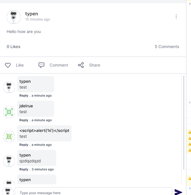 Can fake being any user on flow comments. · Issue #442 · threefoldtech/freeflow_twin_main · GitHub