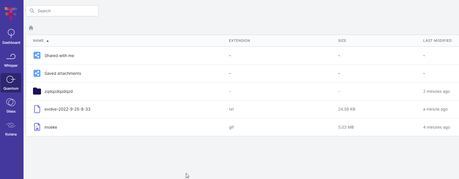 Staging - Can no longer select files/folders in quantum by clicking on them. · Issue #759 ...
