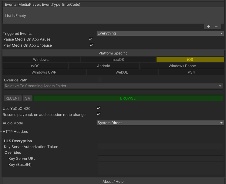 When plugging in and out the headset, the video under IOS platform gets ...