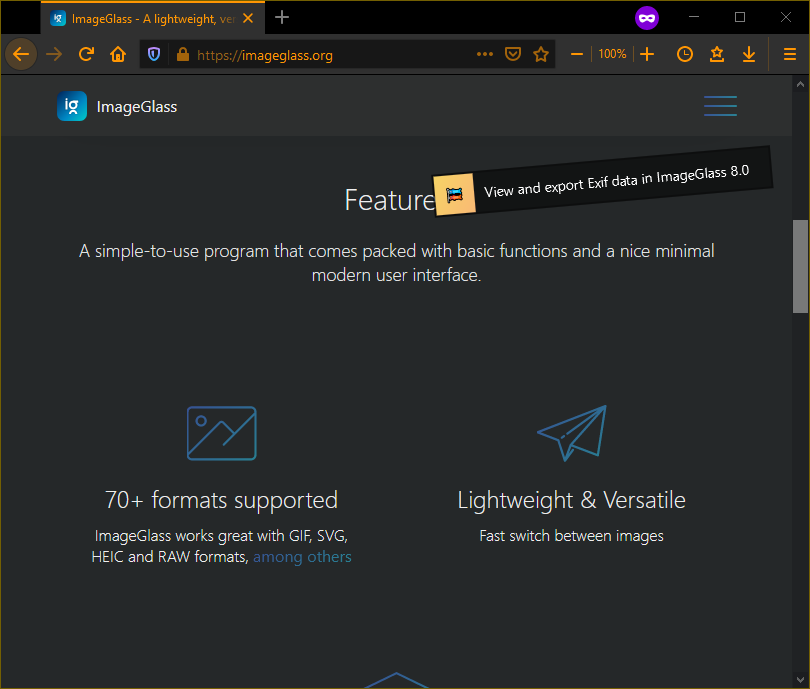[Feature Request] Add ImageGlass.org to Global Dark List · Issue #5607 · darkreader/darkreader ...