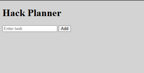 GitHub - balayokesh/HackPlanner: Hack planner using Flask