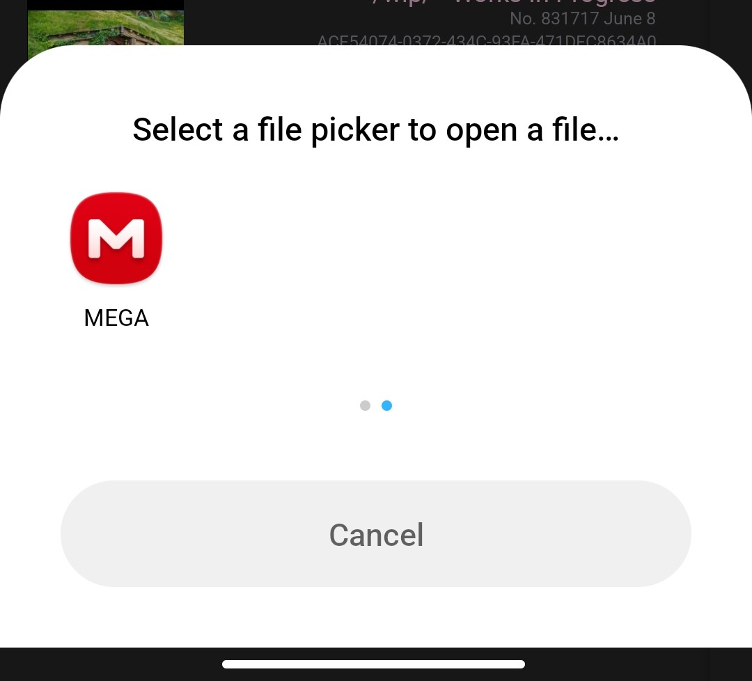 Option To Always Open Different App By Default When Attach A File 