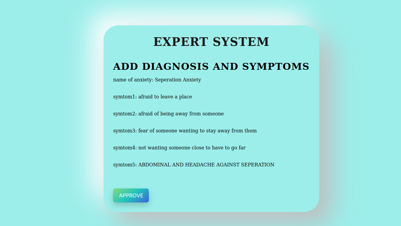 GitHub - RumeysaCeylan/expert_system_anxiety
