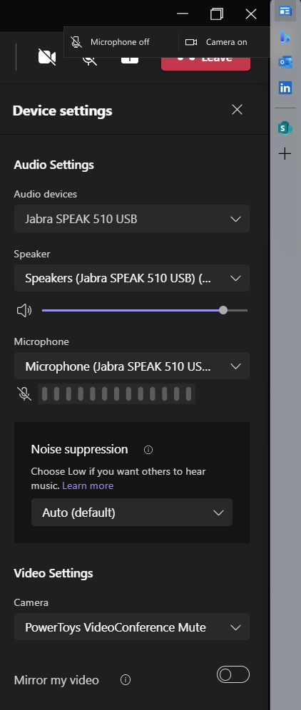 Video conference mute not displaying correct behaviour · Issue #16192 ...
