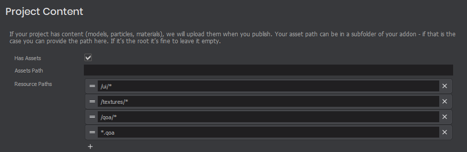 Project Setup Resource Paths won't include custom file types · Issue #2973 · Facepunch/sbox ...