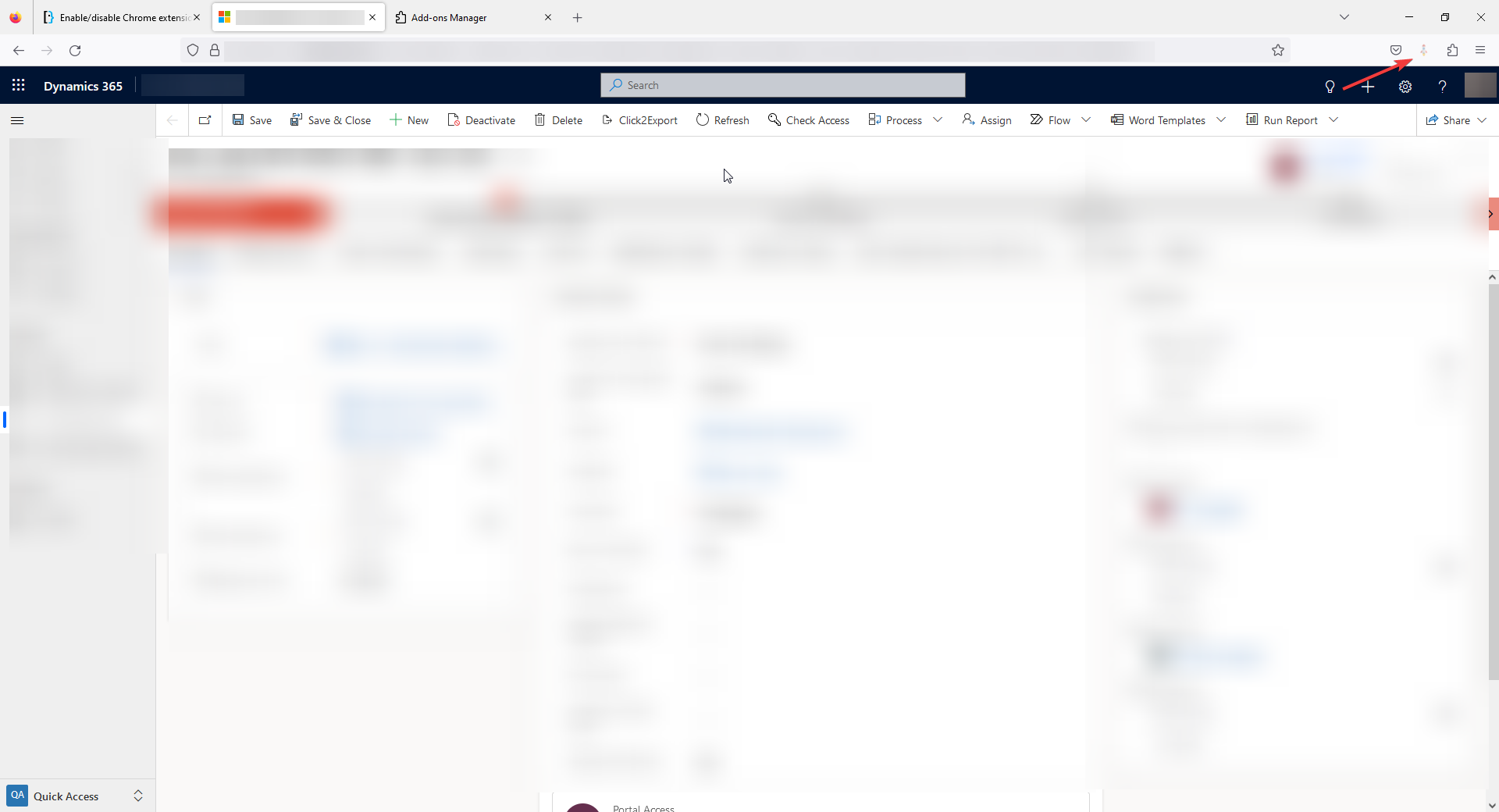 Extension is not working. It opens up but when clicking on any button, nothing happens. · Issue ...