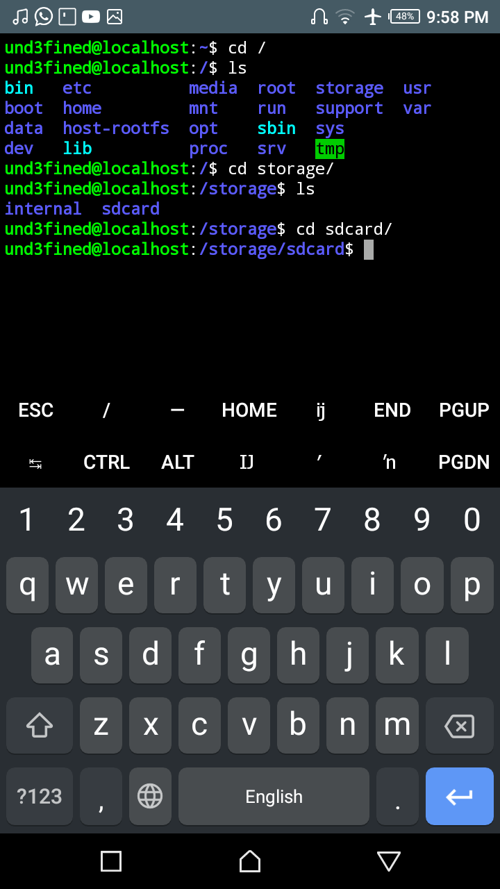 Create a new filesystem on a SD card · Issue #160 · CypherpunkArmory/UserLAnd · GitHub