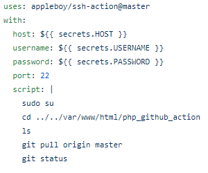 Permission denied · Issue #101 · appleboy/ssh-action · GitHub