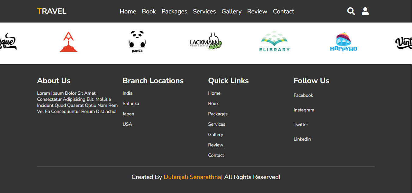 GitHub - DulanjaliSenarathna/Tour_and_travel_website: Pure HTML CSS and JS