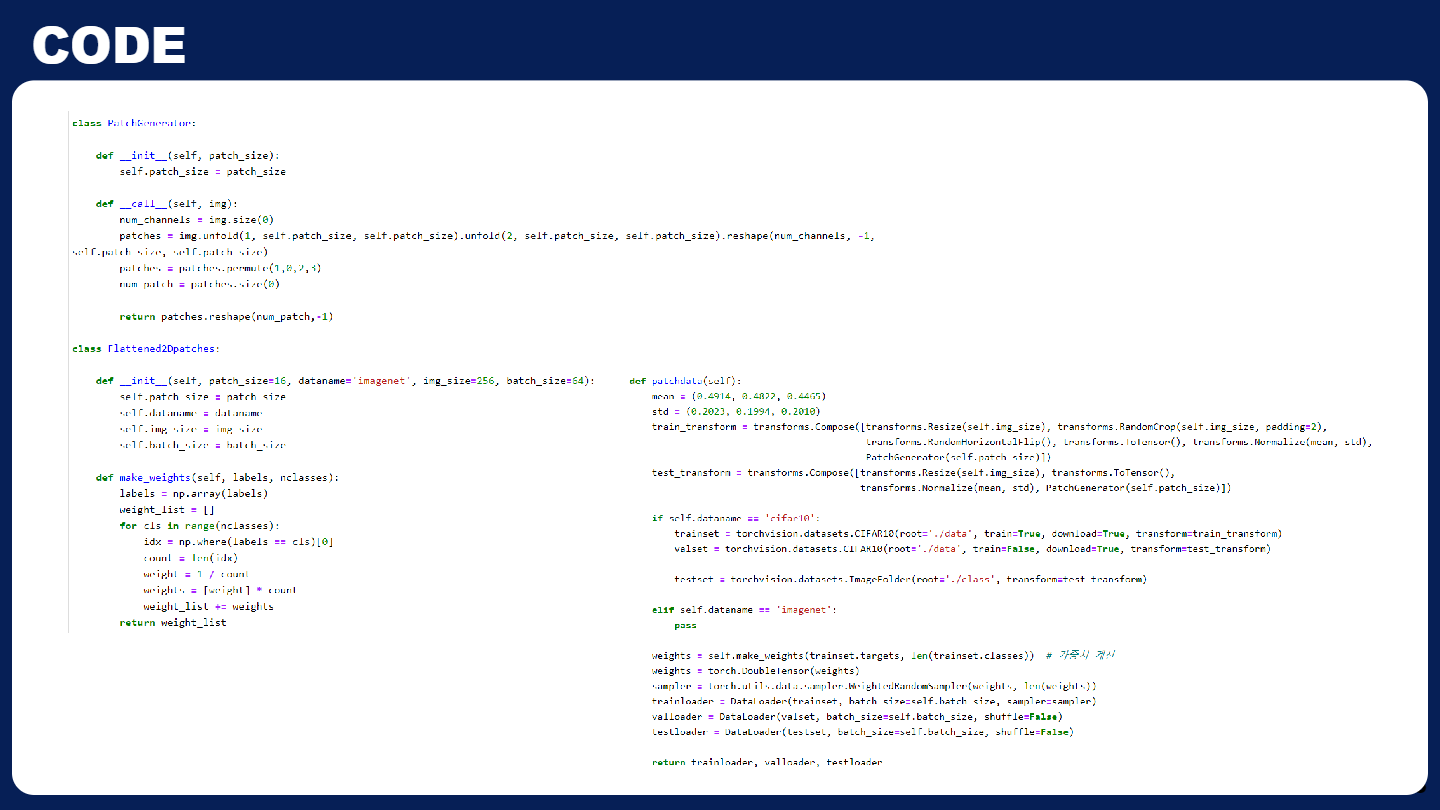GitHub - Lee-Eun-Ju/2021_Project_Image_Classification: Vision Transformer