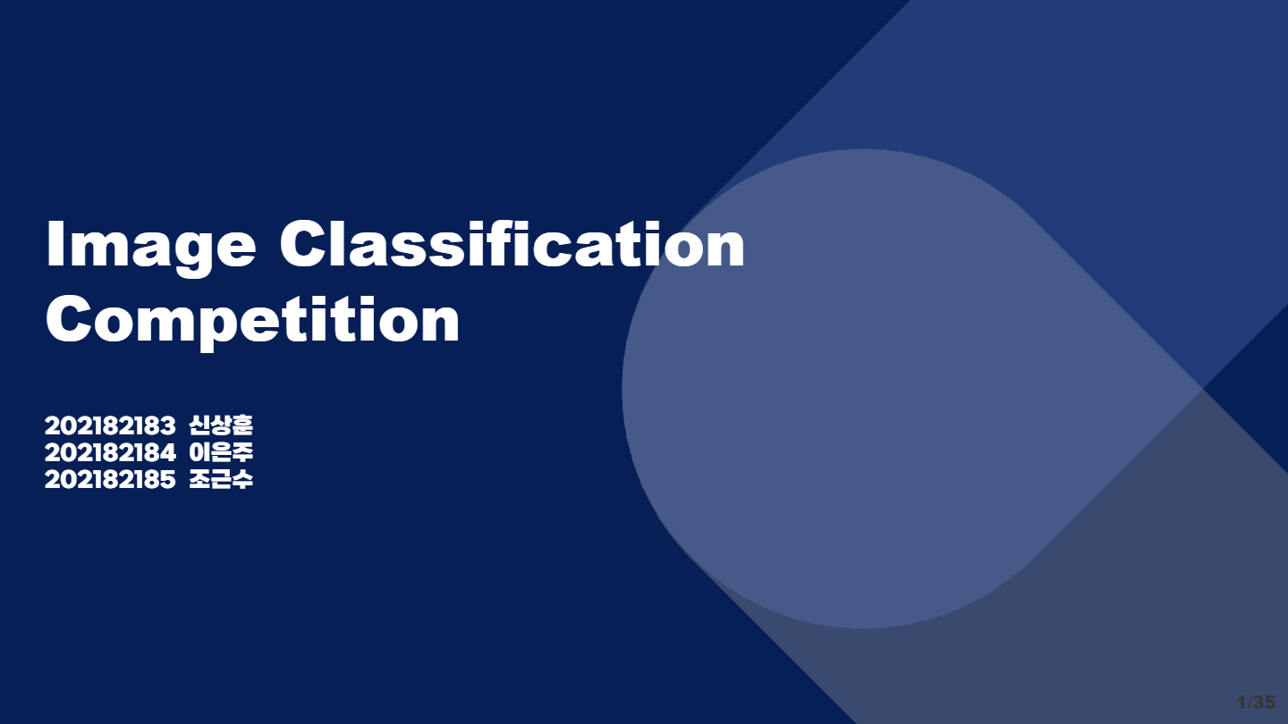 GitHub - Lee-Eun-Ju/2021_Project_Image_Classification: Vision Transformer