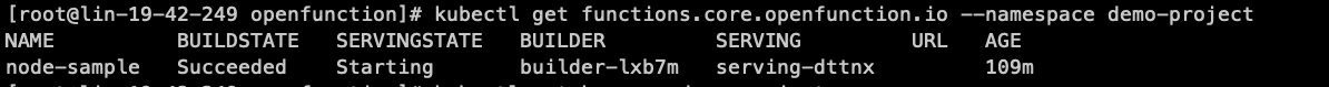 Ready Unknown · Issue 289 · Openfunction Openfunction · Github