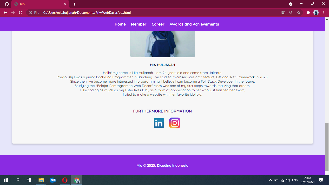 GitHub - miahljnh97/DasarPemrogramanWeb: Ini adalah submission untuk tugas "Belajar Dasar ...