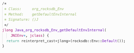 rocksdbJava : java.lang.UnsatisfiedLinkError: org.rocksdb.Env.getDefaultEnvInternal() · Issue ...