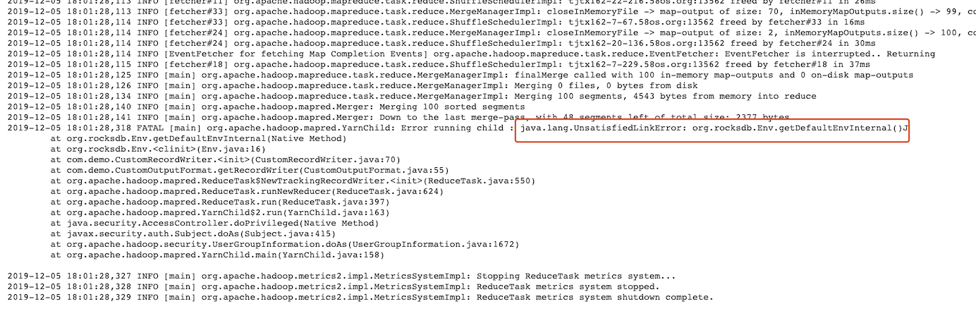rocksdbJava : java.lang.UnsatisfiedLinkError: org.rocksdb.Env.getDefaultEnvInternal() · Issue ...