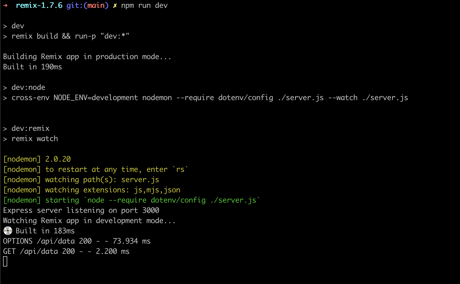 How to deal with OPTIONS requests in BFF? · remix-run remix · Discussion #5067 · GitHub