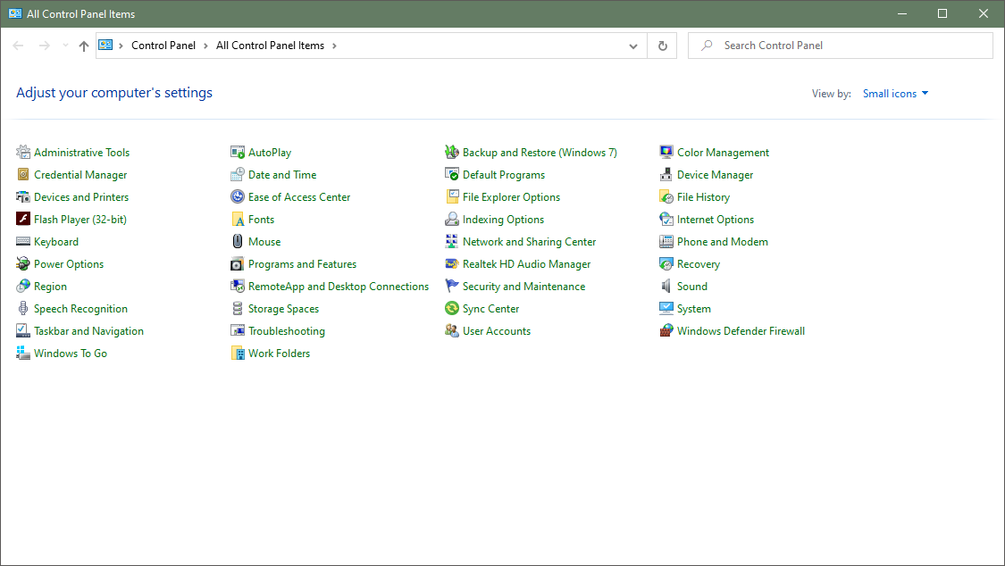 Settings Metro App is opening as Control Panel in Windows 10 · Issue ...