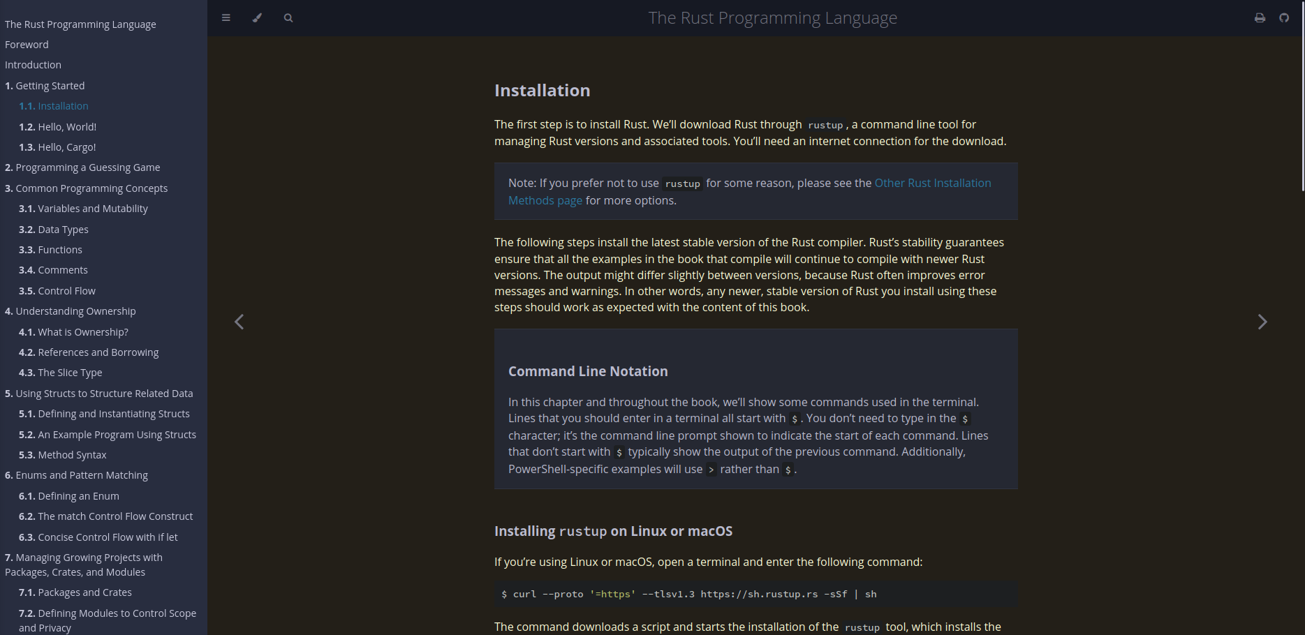 [Broken Website] The local rust book sidebar is not affected · Issue #9949 · darkreader ...