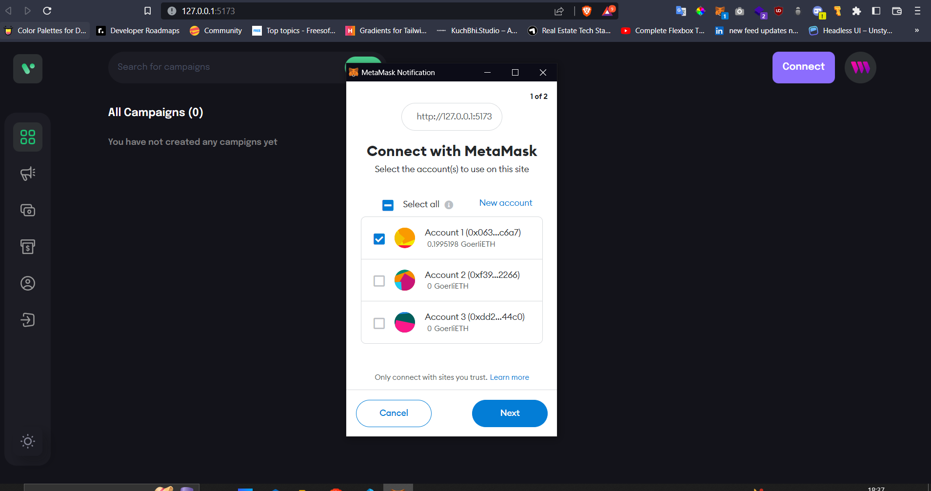 GitHub - prykdev/CrowdfundingWeb3App