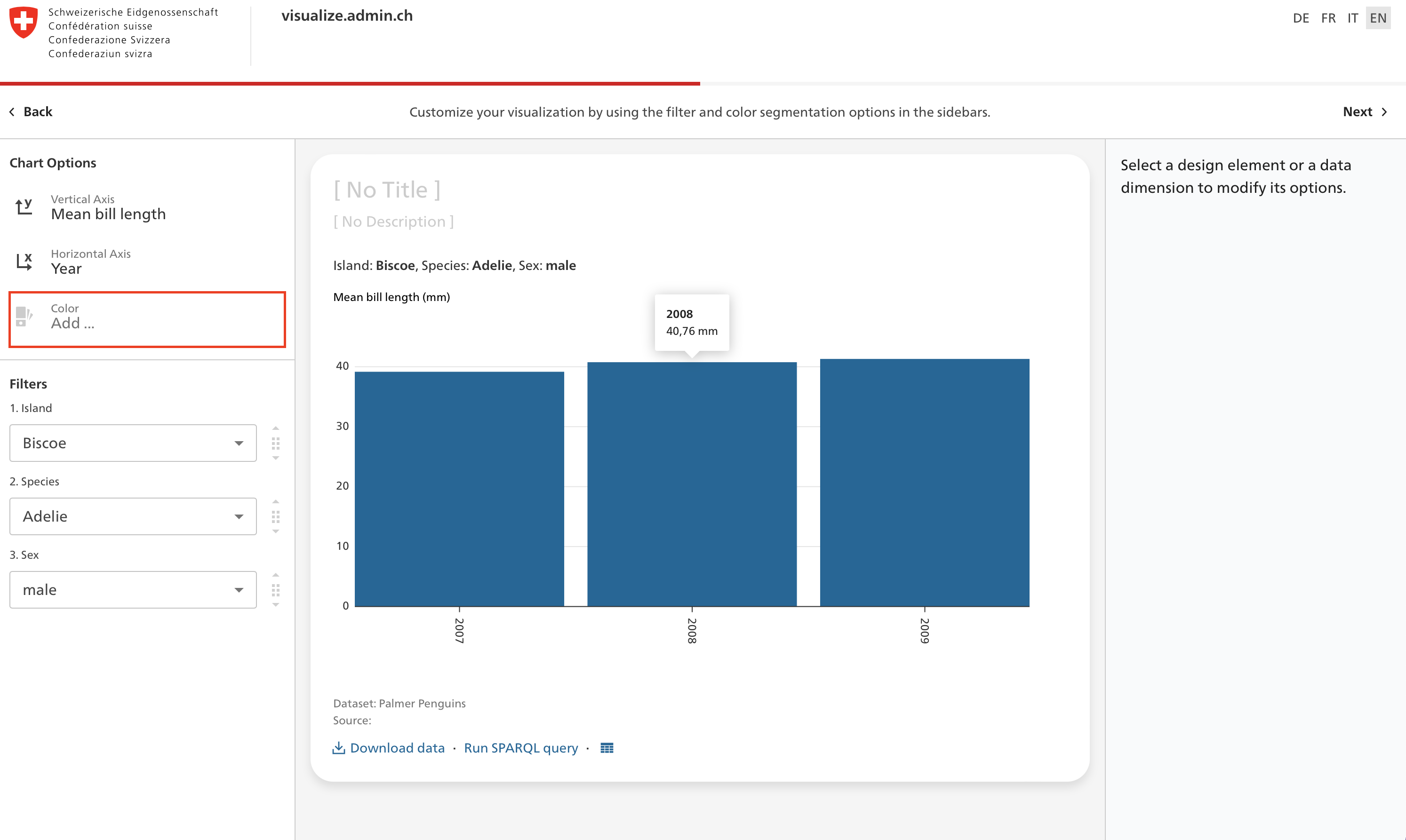 Map: Same behaviour in left side bar for symbol layer as for color segmentation in other charts ...