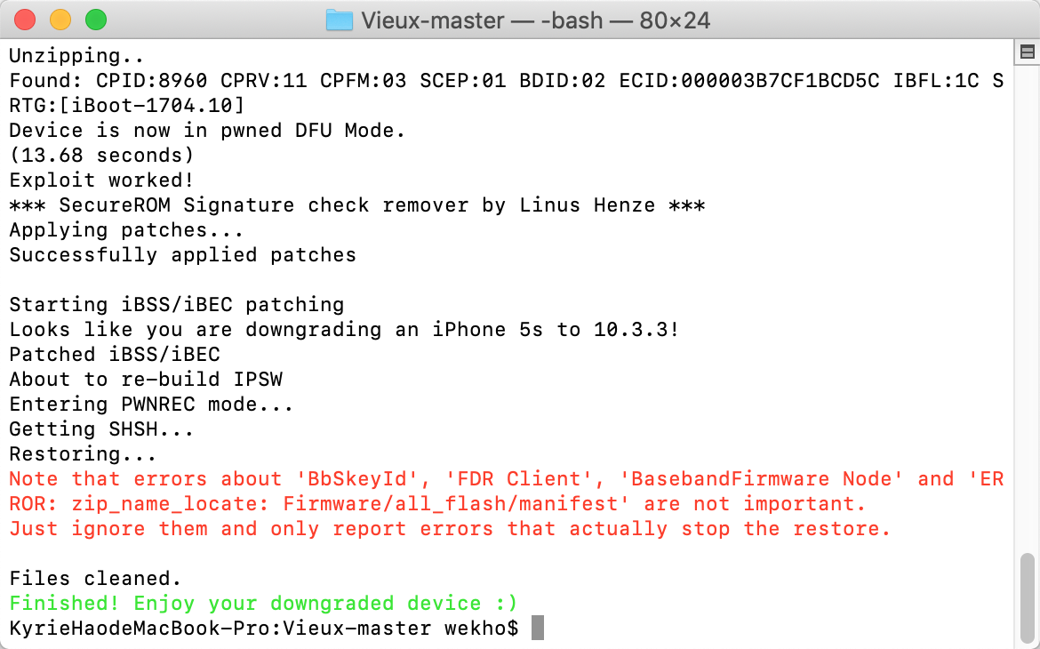 Python quit unexpectedly. · Issue #211 · MatthewPierson/Vieux · GitHub