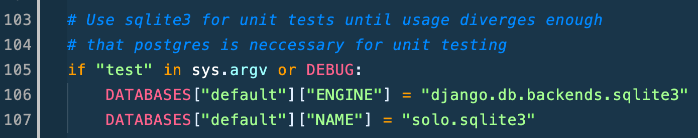 sqlite3 for unit tests prevents Faker from generating received_by ...