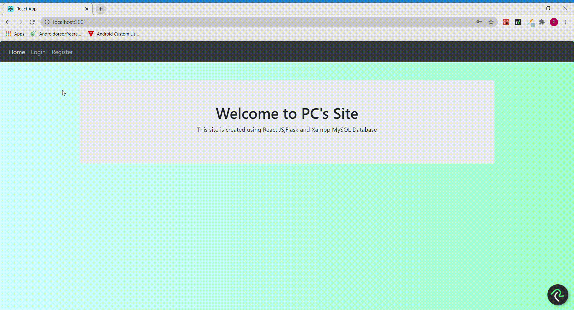 GitHub - Ultimatepc1/flask-react-loginpage