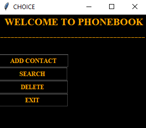 GitHub - ashishgupta8051/PhoneBook: PhoneBook project is a python based ...