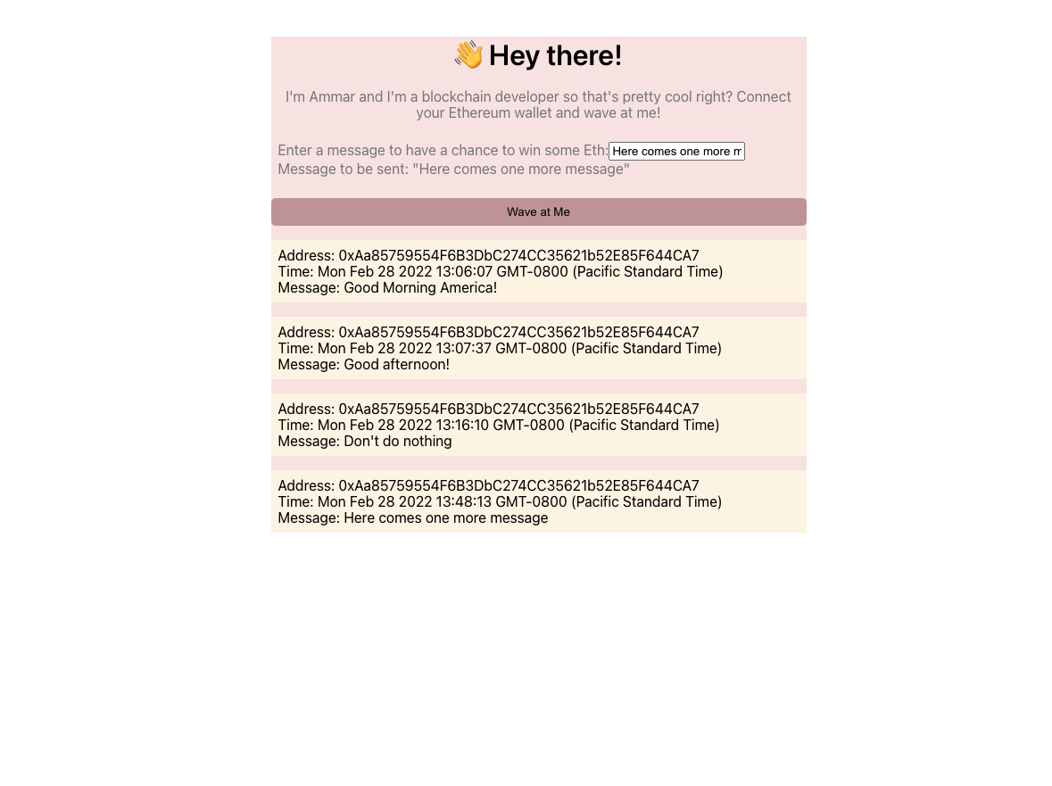 GitHub - alinurammar/WavePortal