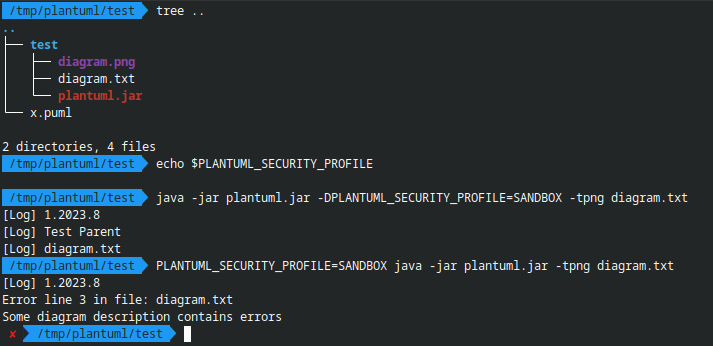 `PLANTUML_SECURITY_PROFILE` does not work as intended/as documented · Issue #1450 · plantuml ...