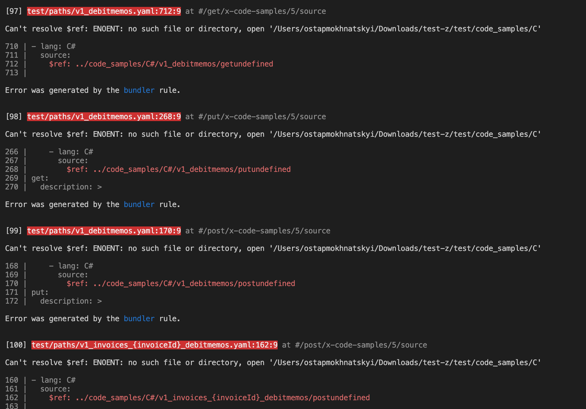 # symbol is not properly encoded while forming the $ref path · Issue ...