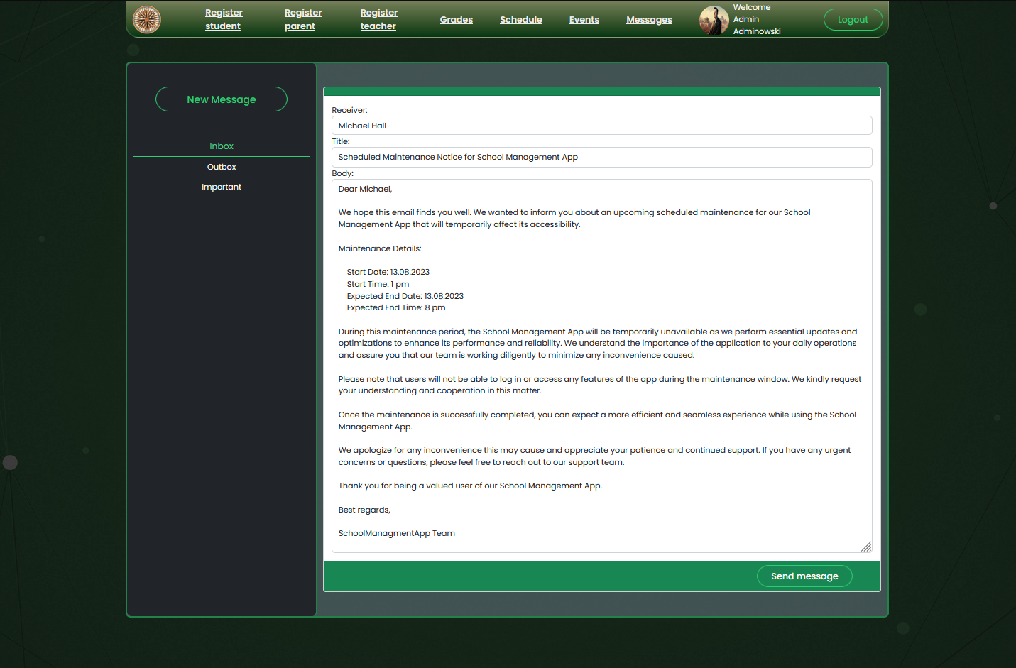 GitHub - Mrokus95/SchoolManagmentApp