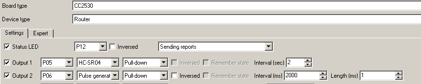 CC2530 E18-MSB1-PCB and HC-SR04 · Issue #125 · ptvoinfo/zigbee-configurable-firmware · GitHub
