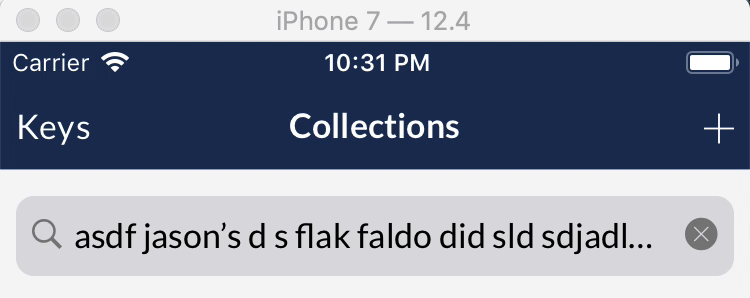 Long text in iOS SearchBar breaks cancel animation · Issue #1975 · react-native-elements/react ...