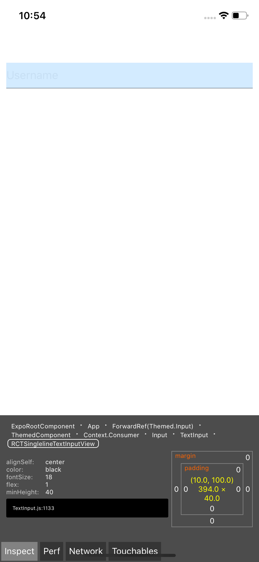 Invariant Violation: {"backgroundColor":-859248897,"width":" ","height":" "} is not usable as a ...