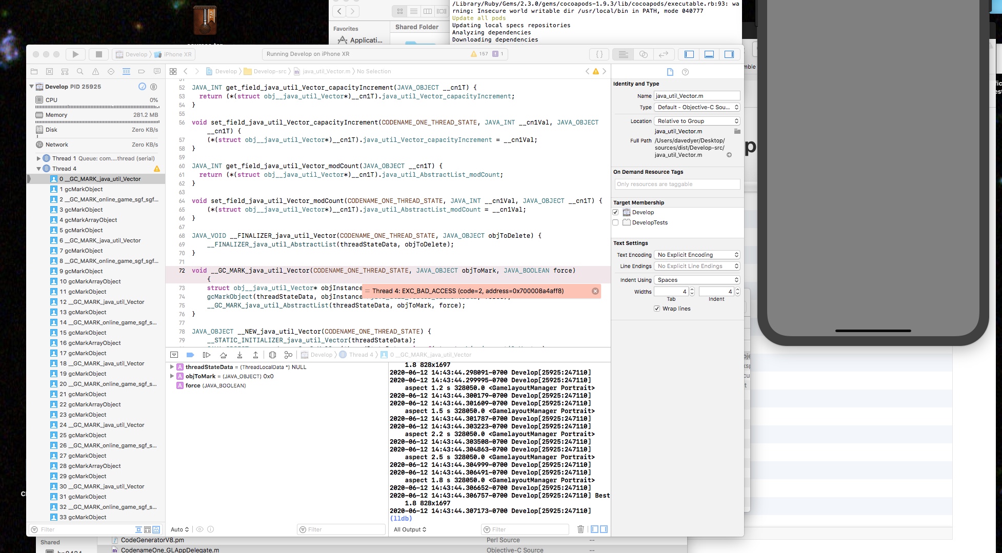 crash in garbage collector · Issue #3136 · codenameone/CodenameOne · GitHub