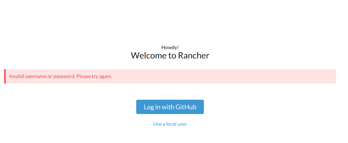 Ui Login With A Non Authorized User From Oauth Returns Invalid Username And Password · Issue