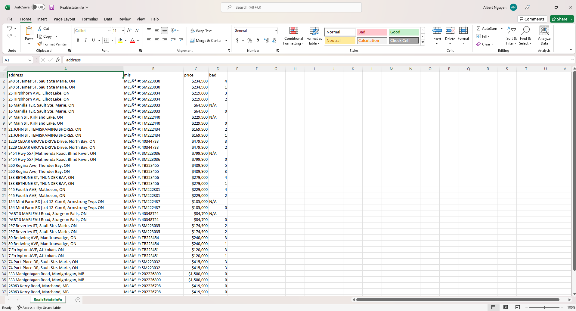 GitHub - albirdy/Real-Estate-Data-Scraper