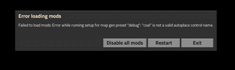 Crash on game startup · Issue #22 · modded-factorio/SeaBlock · GitHub