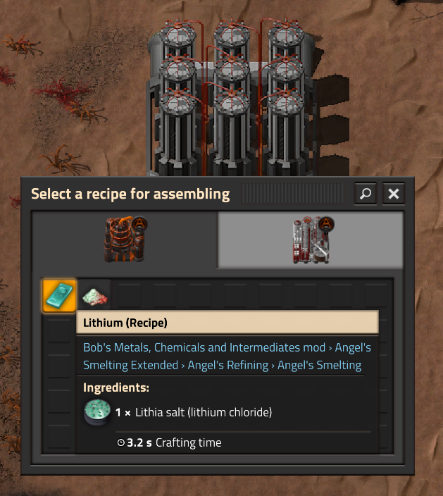 [BUG] No buildings to craft Lithium or Sodium · Issue #829 · Arch666Angel/mods · GitHub