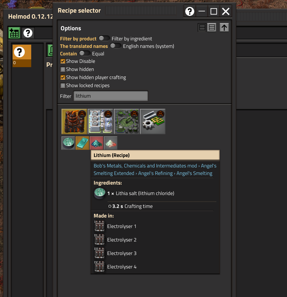 [BUG] No buildings to craft Lithium or Sodium · Issue #829 · Arch666Angel/mods · GitHub