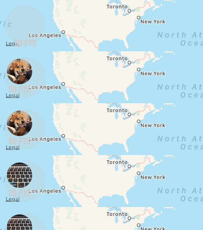 Once zoomed into a single marker, custom marker is rendering a whole map for each point · Issue ...
