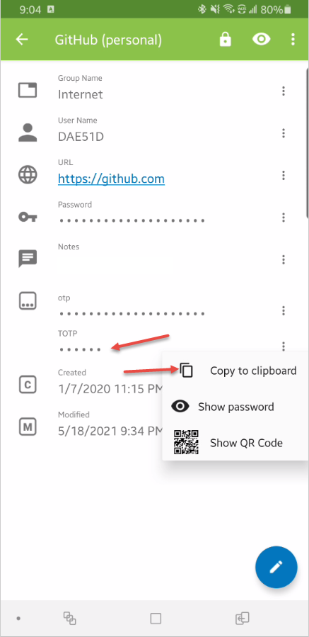 Add a button to scan an OTP QR code · Issue #623 · PhilippC ...