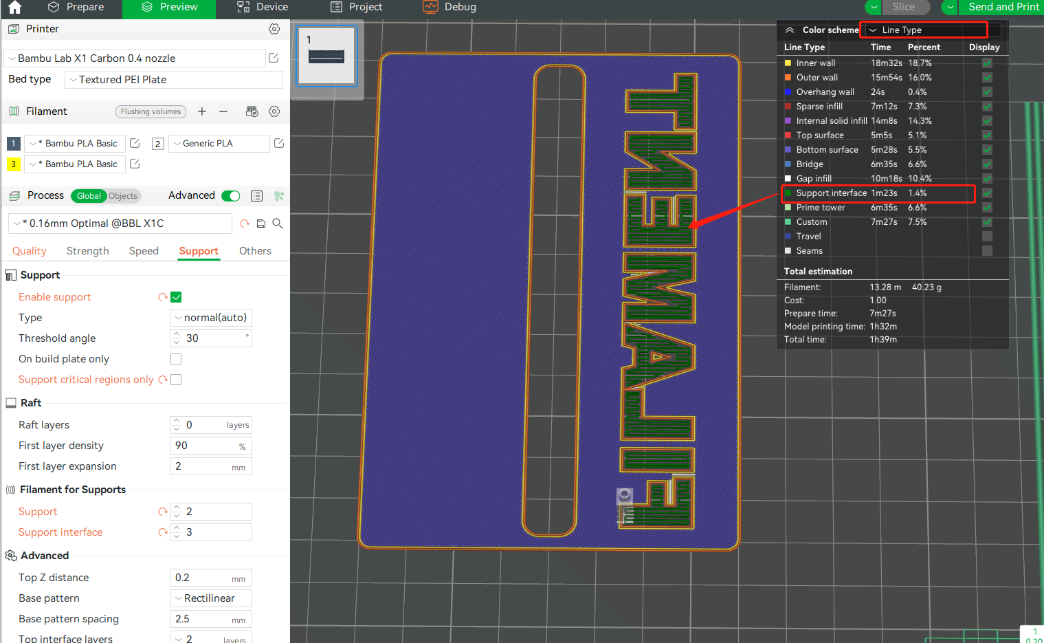 [Bug] Support Filament Selection not working to select the proper filament · Issue #536 ...