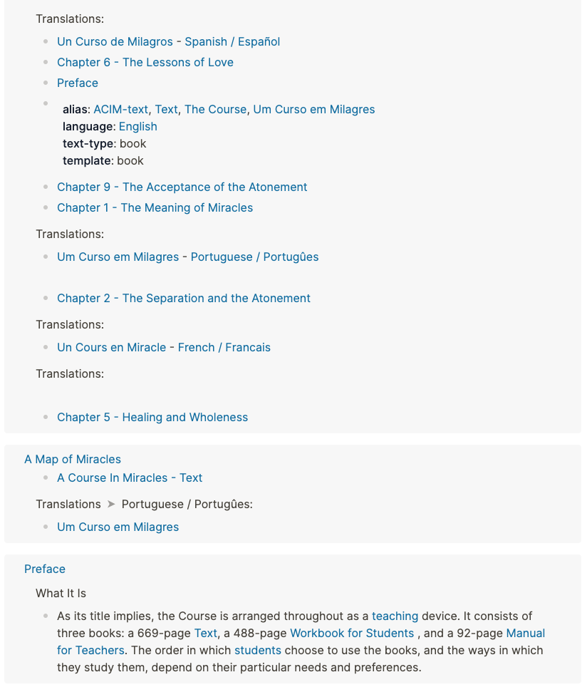 Linked and Unlinked references section not functioning correctly nor rendering properly · Issue ...
