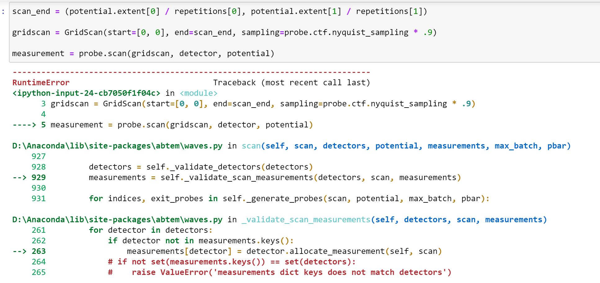 potential.sampling · Issue #52 · abTEM/abTEM · GitHub