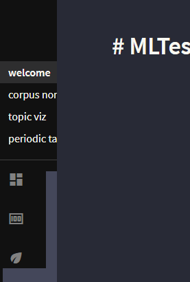 can it support Multi-Page features without show streamlit default multipage side - bar list ...