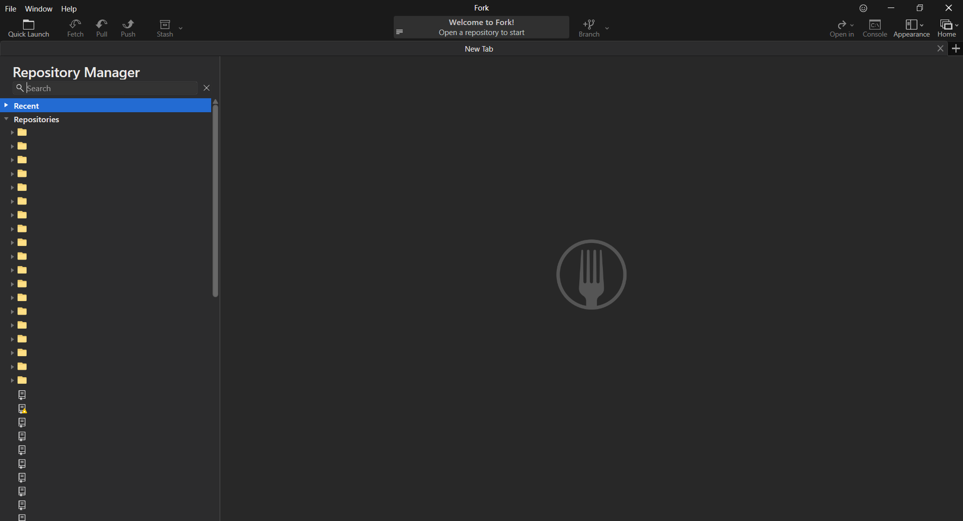 [Feature] Add search to Repository Manager · Issue #1511 · fork-dev/TrackerWin · GitHub