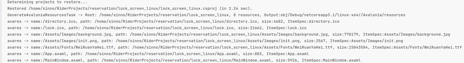 Publish AvaloniaResource ,but does not exist in publish folder ...