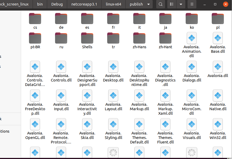 Publish AvaloniaResource ,but does not exist in publish folder ...